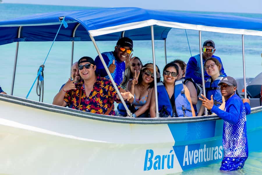 Rosario Islands -Barú : Agua Azul Beach, with lunch
