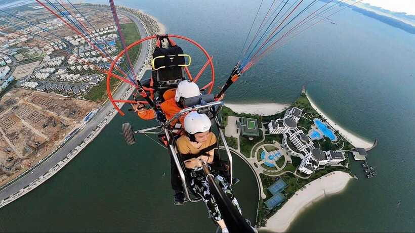 Halong Sky Tour: Powered Paragliding | The Abroad Guide