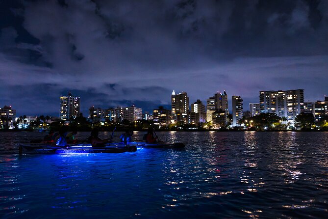Glow Kayak Night Tour in Condado Lagoon