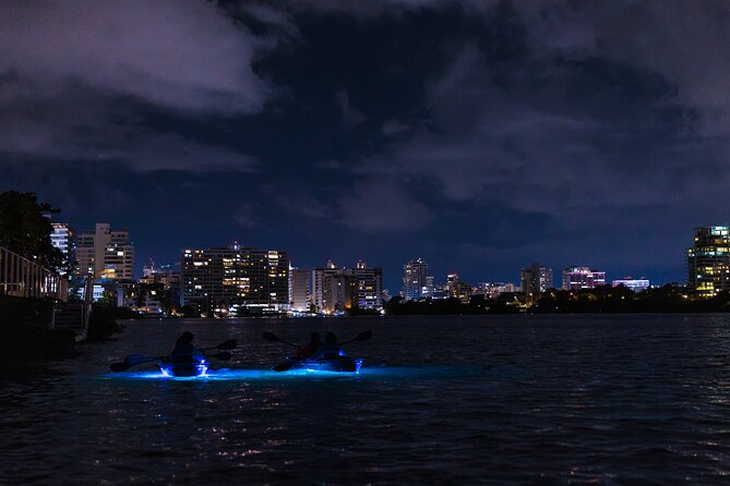 Glow Kayak Night Tour in Condado Lagoon