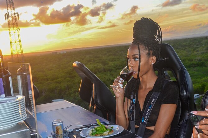 Dinner in the Sky Jamaica Round Trip Taxi & Guide only