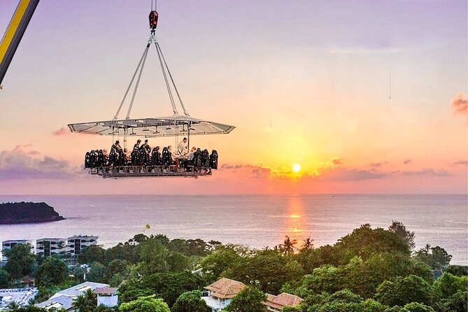 Dinner in the Sky Jamaica Round Trip Taxi & Guide only
