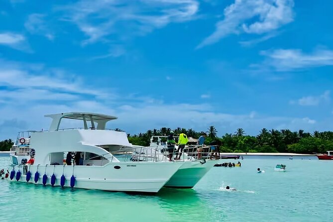 Party boat in the Ocean at punta cana
